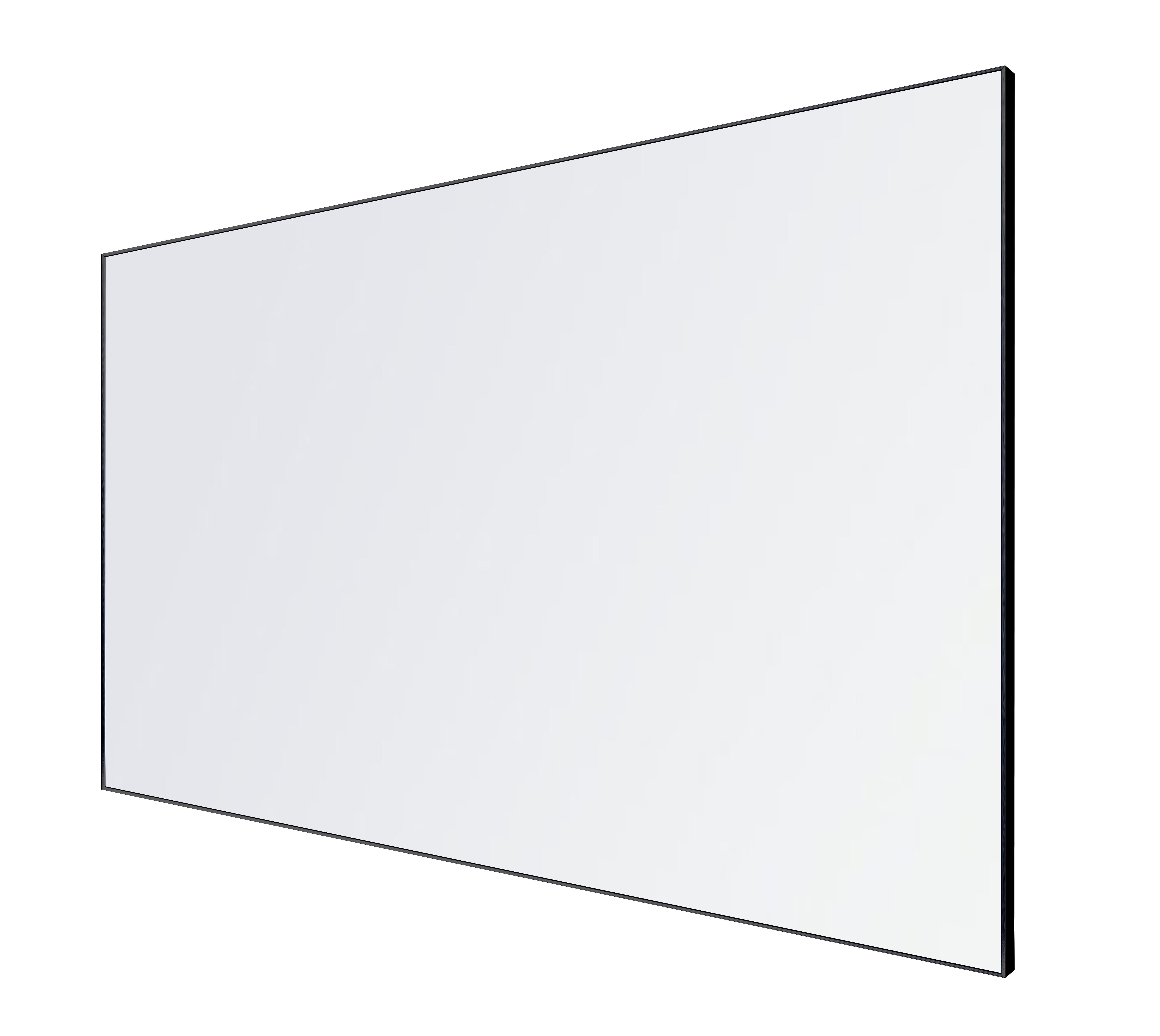 EDGE LX8 Whiteboard Projection Porcelain Whiteboard - Custom Frame